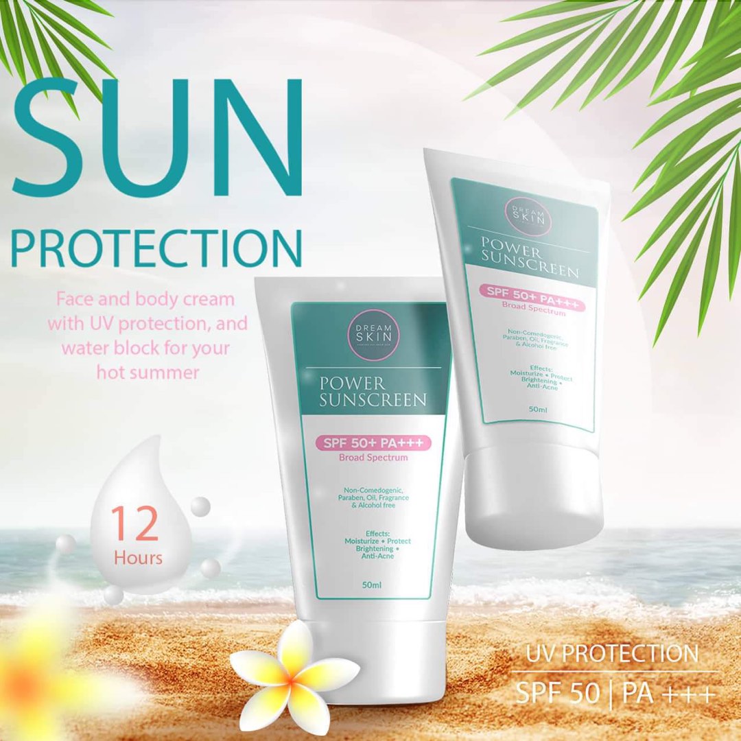 Power Sunscreen SPF 50 PA+++, Beauty & Personal Care, Face, Face Care ...