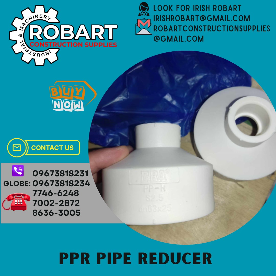 PPR Pipe Reducer, Commercial & Industrial, Construction Tools ...