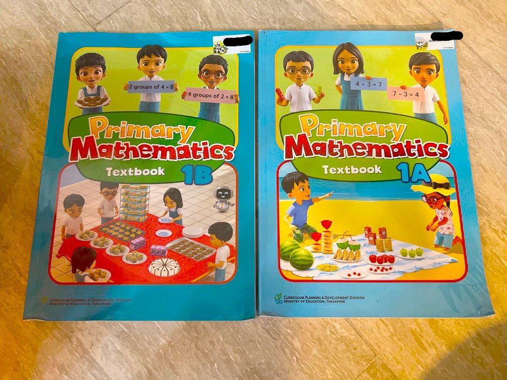 Primary 1 Mathematics 1A & 1B, Hobbies & Toys, Books & Magazines ...
