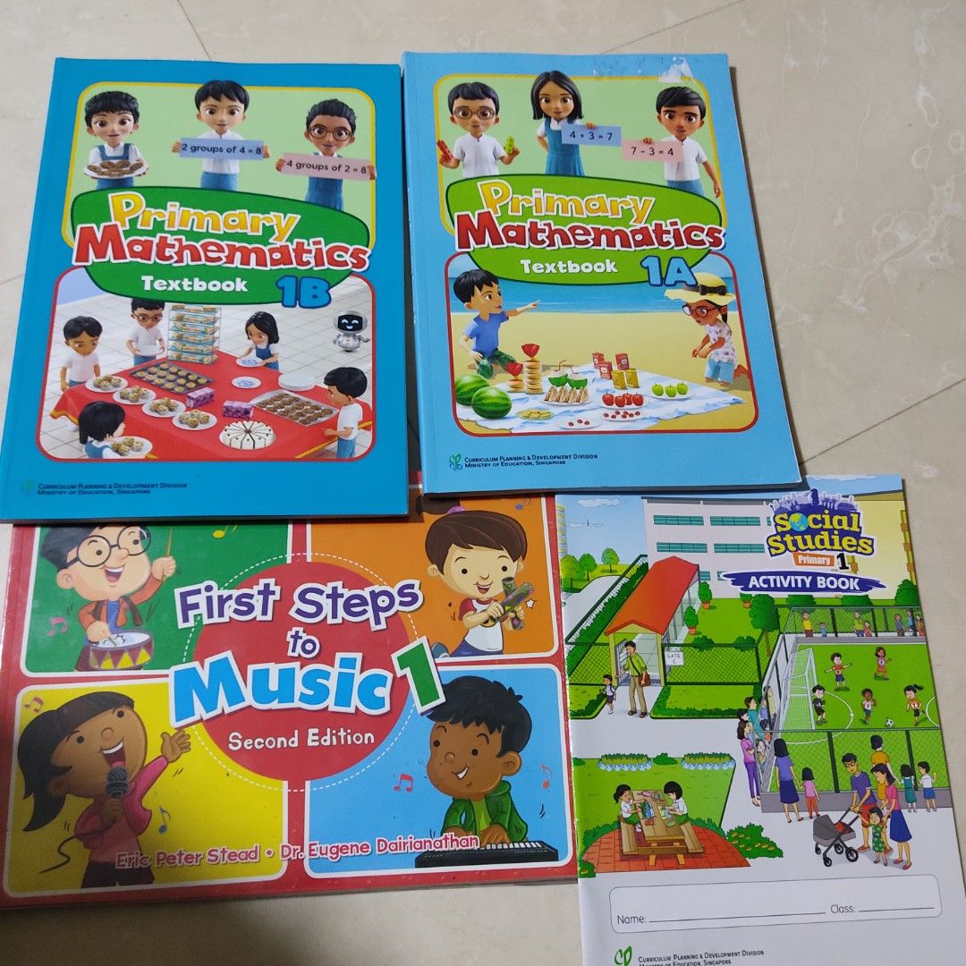 Primary 1 school books, Hobbies & Toys, Books & Magazines, Children's ...