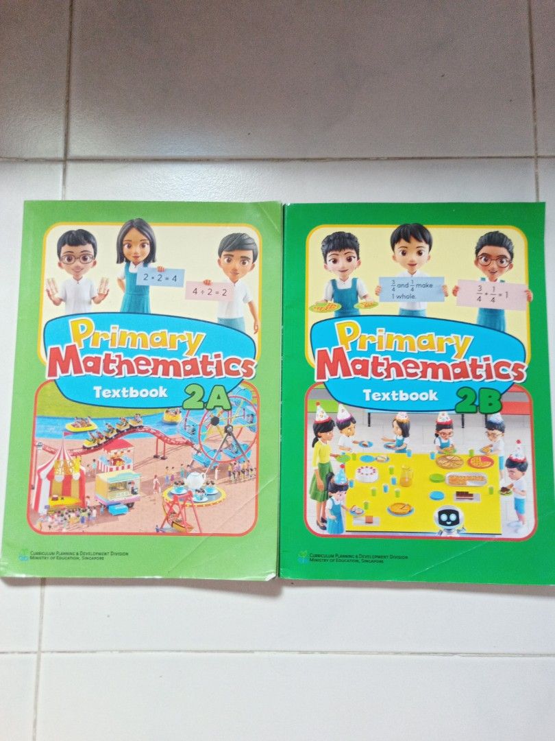 Primary 1 to 3 Mathematics Textbook, Hobbies & Toys, Books & Magazines ...