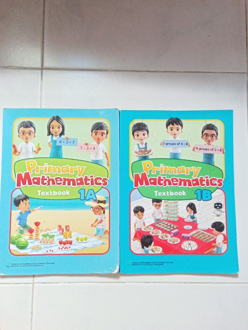 Primary 1 to 3 Mathematics Textbook, Hobbies & Toys, Books & Magazines ...