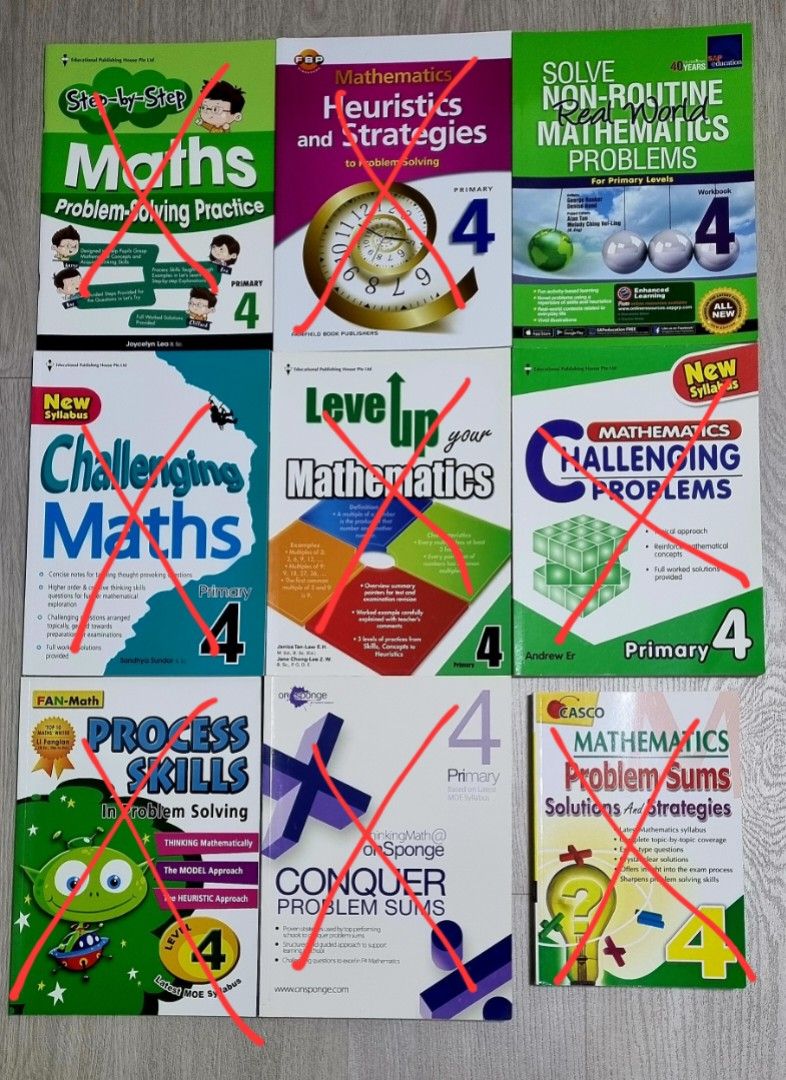 Primary 4 math, Step by step, Heuristics & strategies Maths problem solving, Solve non- routine ...