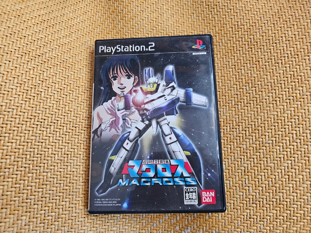 PS2 超時空要塞 MACROSS 日版 (九成新齊說明書), 電子遊戲, 電子遊戲, PlayStation - Carousell