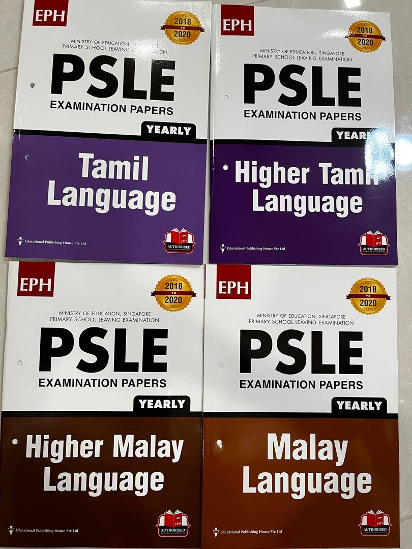PSLE exam papers 2018-2020, Hobbies & Toys, Books & Magazines ...