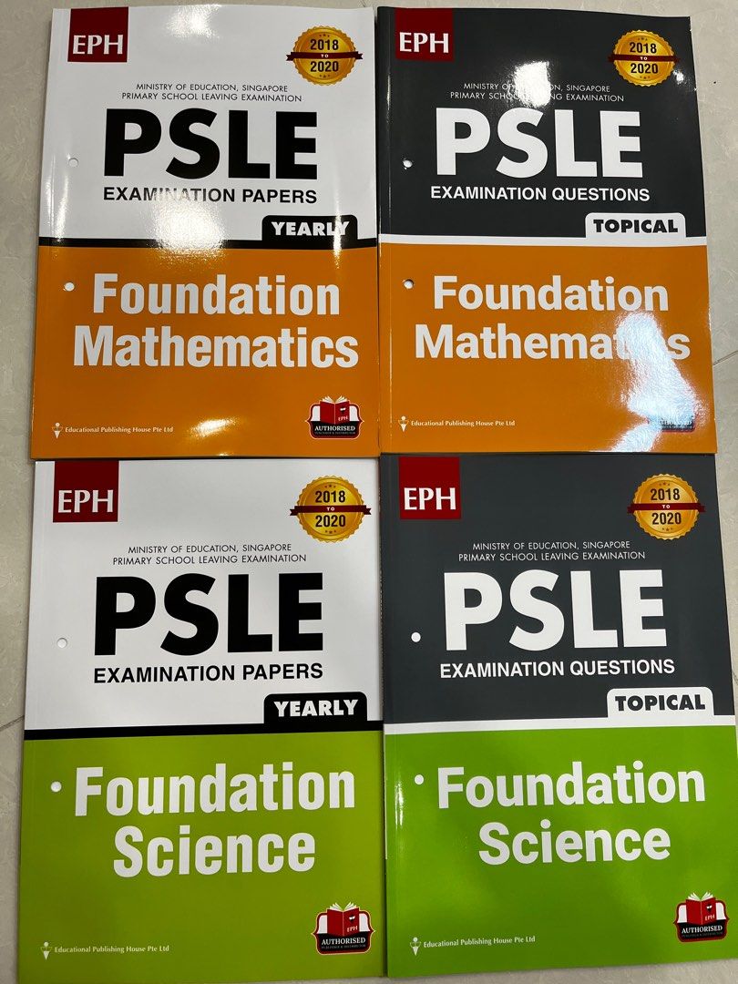 PSLE exam papers 2018-2020, Hobbies & Toys, Books & Magazines ...