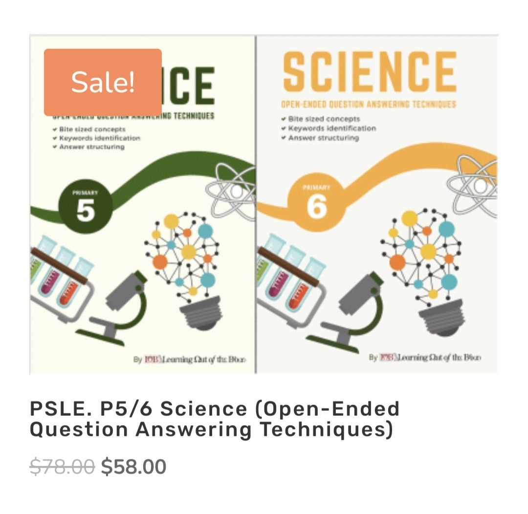 PSLE P5 P6 Science (Open-Ended Question Answering Techniques ...