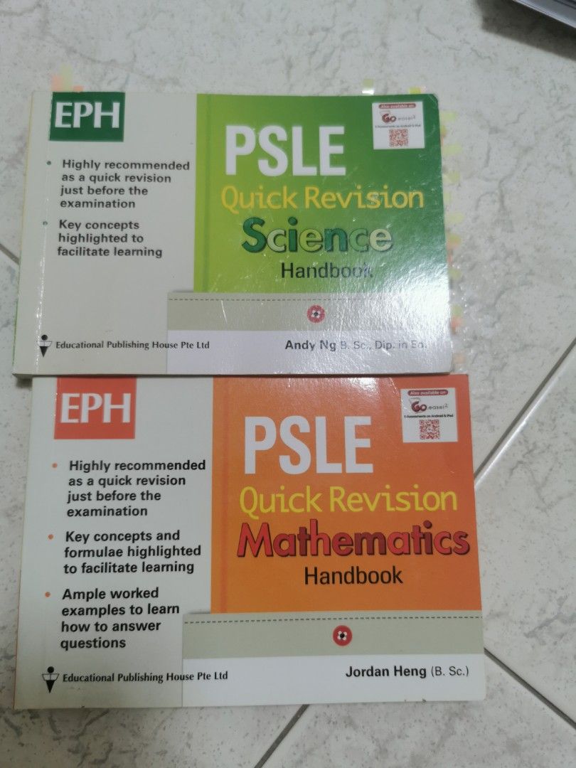 PSLE Quick Revision Handbook, Hobbies & Toys, Books & Magazines ...
