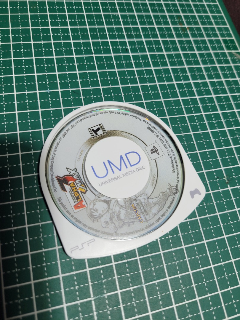 PSP UMD DISK STREET FIGHTER ALPHA 3 MAX, Video Gaming, Video Games ...