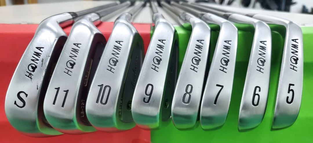 RARE!!! 3 Star Honma Irons Set (LB-737) SR, Sports Equipment, Sports ...
