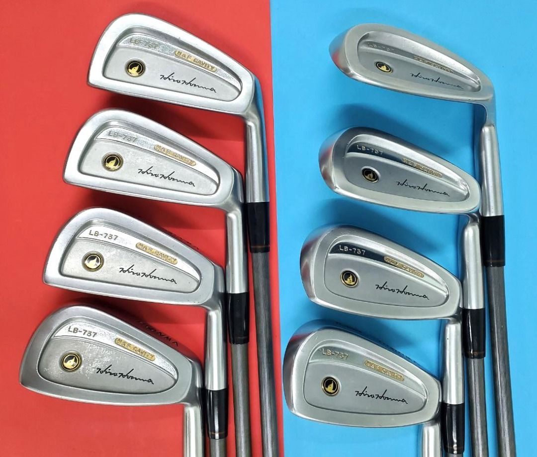 RARE!!! 3 Star Honma Irons Set (LB-737) SR, Sports Equipment, Sports ...