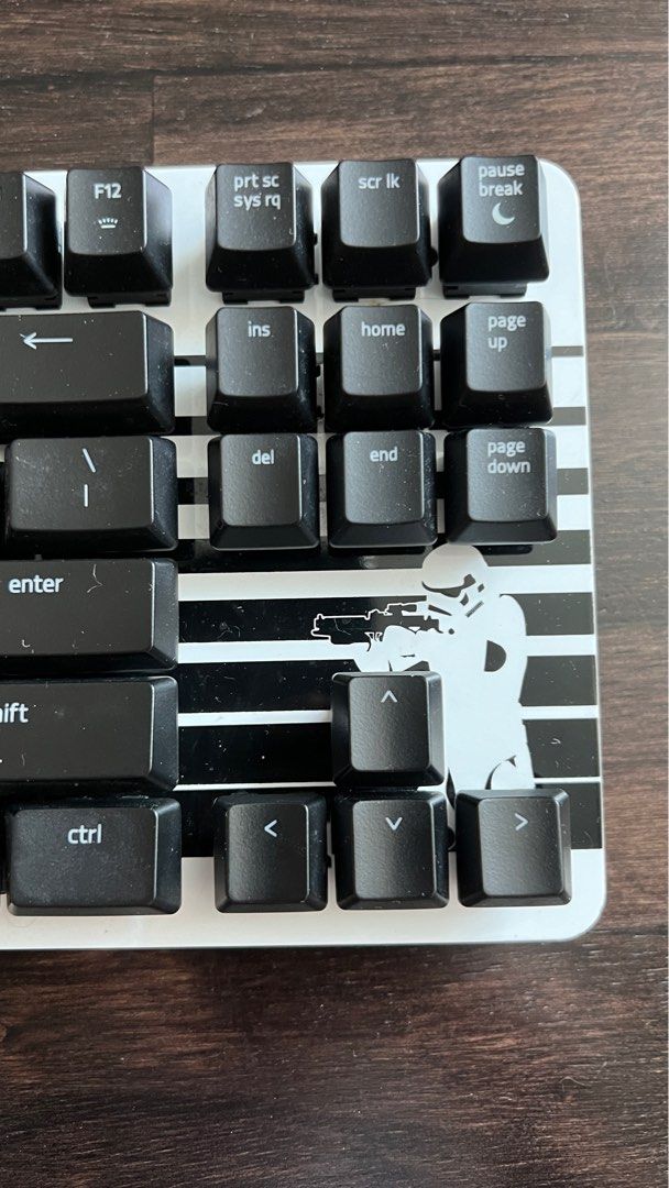 Razer BlackWidow Lite TKL Tenkeyless Mechanical Keyboard : Orange Key ...