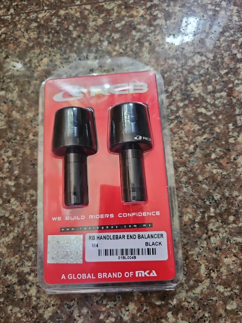 RCB Bar End, Motorcycles, Motorcycle Accessories on Carousell