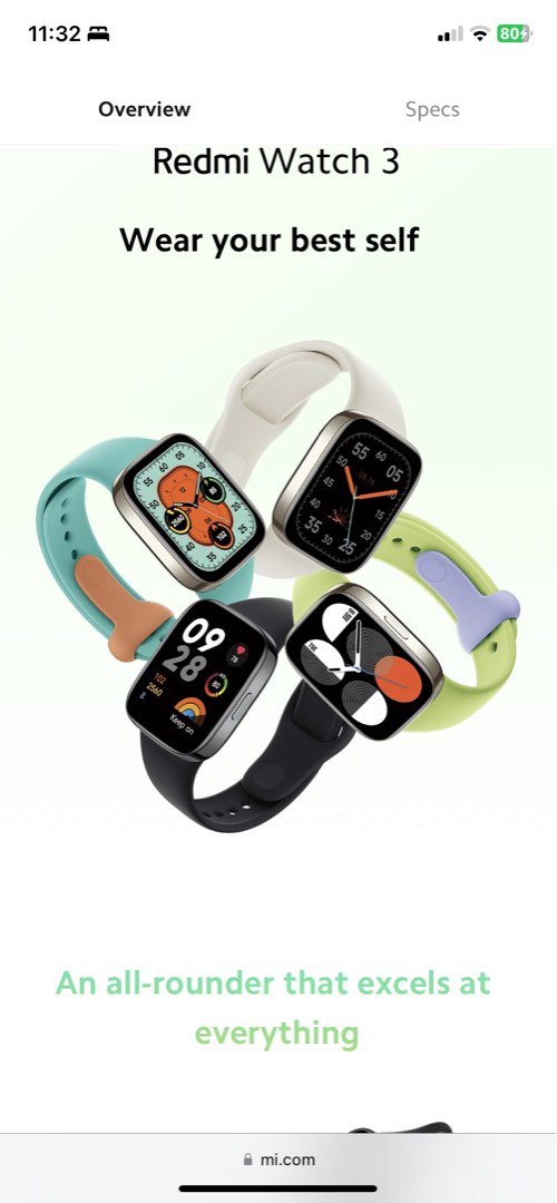 Redmi Watch 3 Brand New, Mobile Phones & Gadgets, Wearables & Smart ...