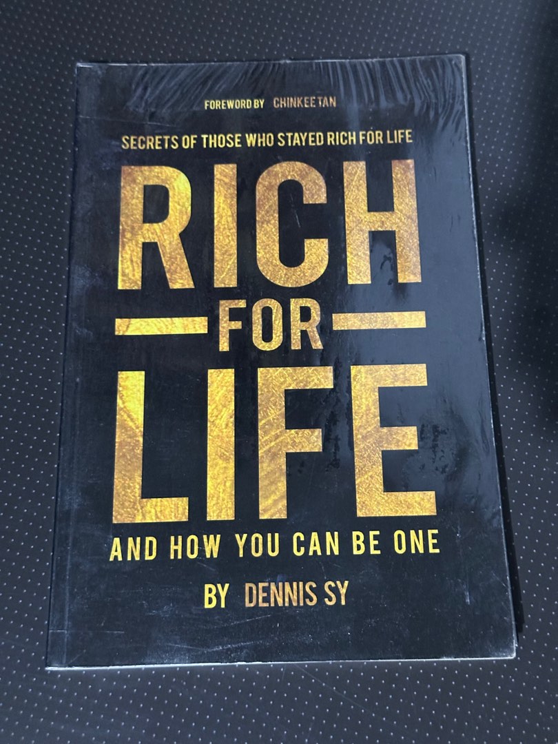 Rich for Life by Dennis Sy with Authograph, Hobbies & Toys, Books ...