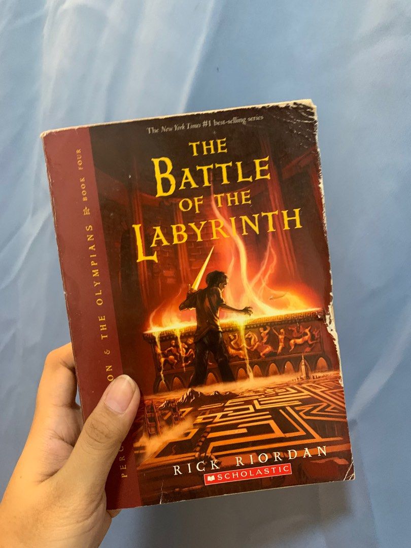 Rick Riordan Bundle book (3-5) Lightning Thief, Hobbies & Toys, Books ...