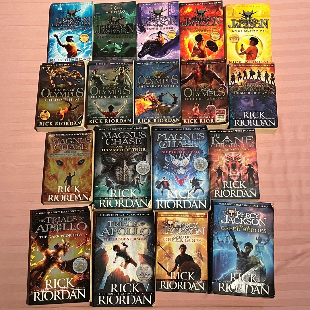 riordanverse percy jackson heroes of olympus magnus chase the kane ...