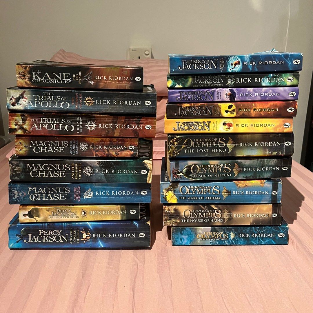 riordanverse percy jackson heroes of olympus magnus chase the kane ...