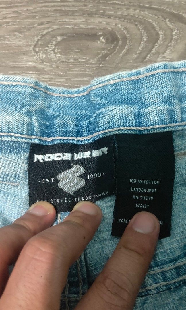 Rocawear jorts, Men's Fashion, Bottoms, Shorts on Carousell