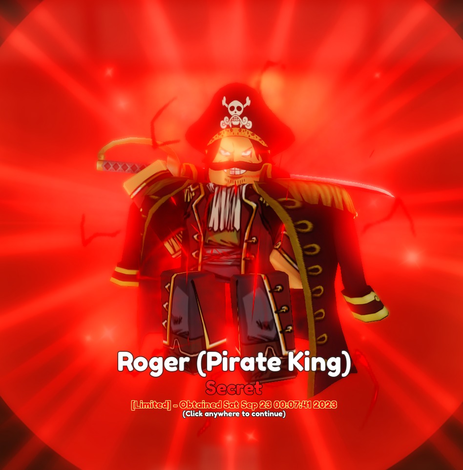 Cheap Roger (Pirate King) | Anime Adventures [ROBLOX], Video Gaming ...