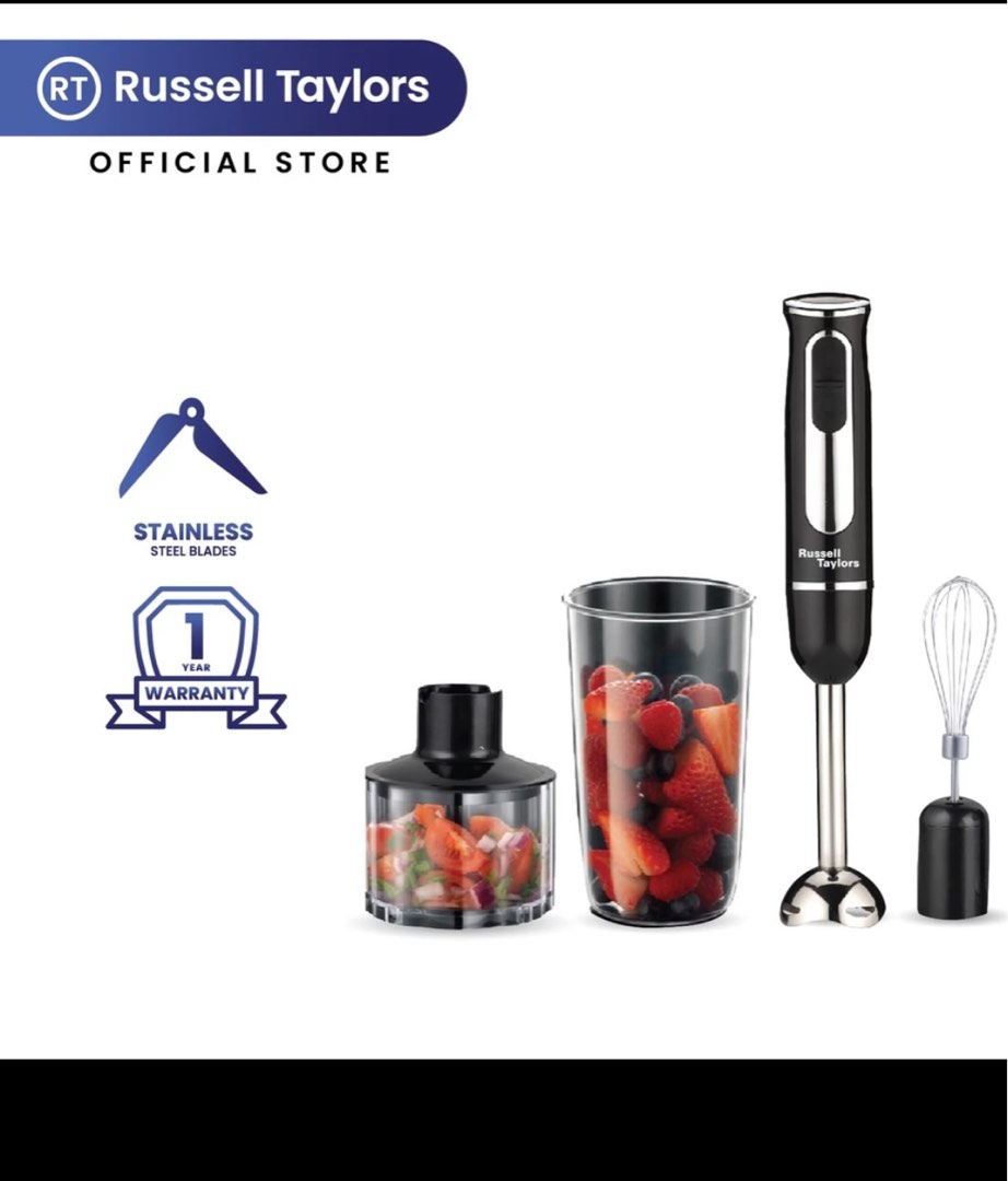 Russell Taylors Hand Blender Set, TV & Home Appliances, Kitchen ...