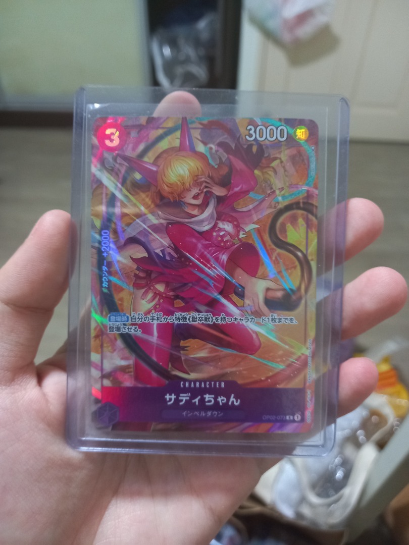 Sadie OP2 One Piece Tcg Card Parallel AA, Hobbies & Toys, Toys & Games ...