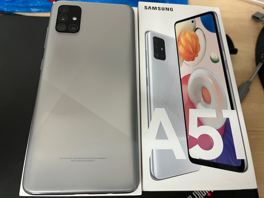 Samsung Galaxy A51 Silver 128 GB, Mobile Phones & Gadgets, Mobile ...
