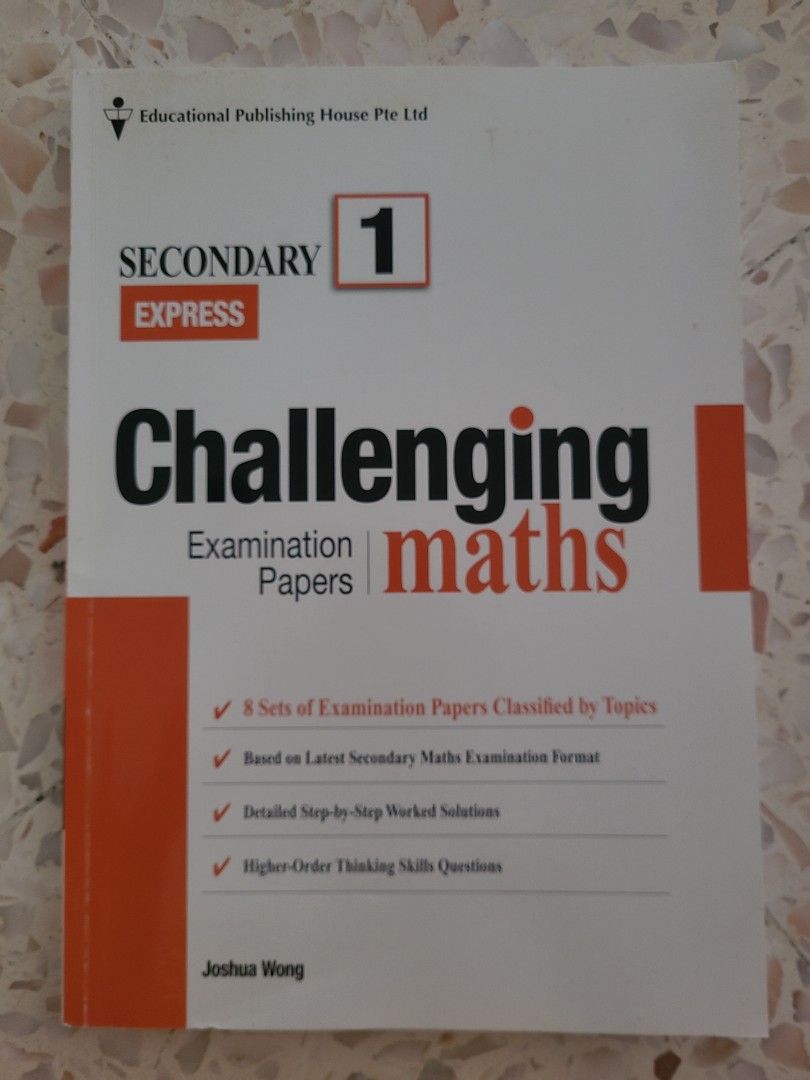 Secondary 1 Math Assessment book, Hobbies & Toys, Books & Magazines ...