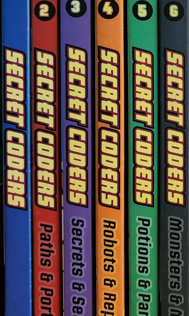 Secret coders comic 6 book set, Hobbies & Toys, Books & Magazines ...