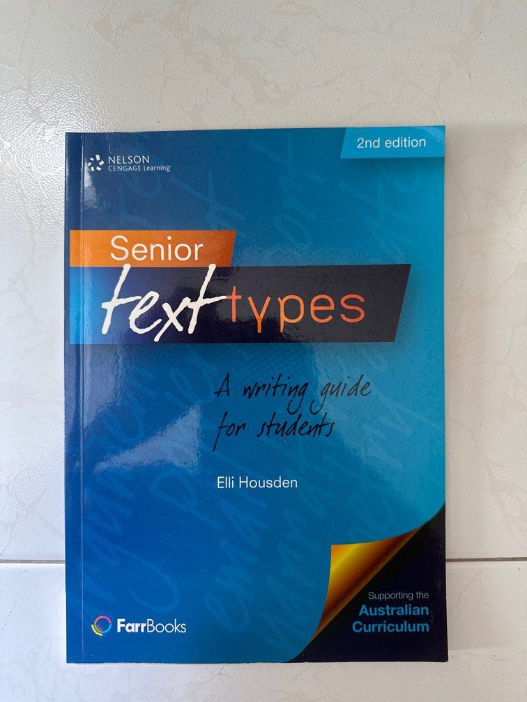 Senior text types, Hobbies & Toys, Books & Magazines, Assessment Books ...