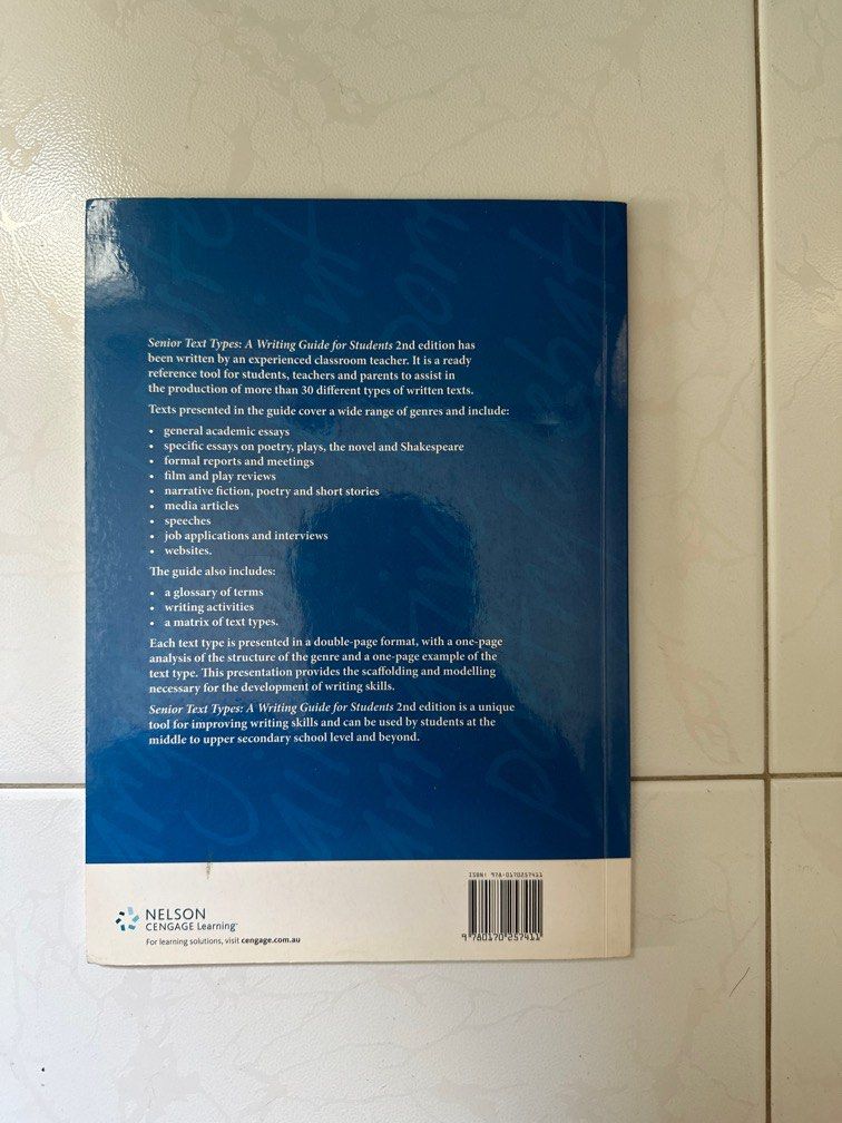 Senior text types, Hobbies & Toys, Books & Magazines, Assessment Books ...