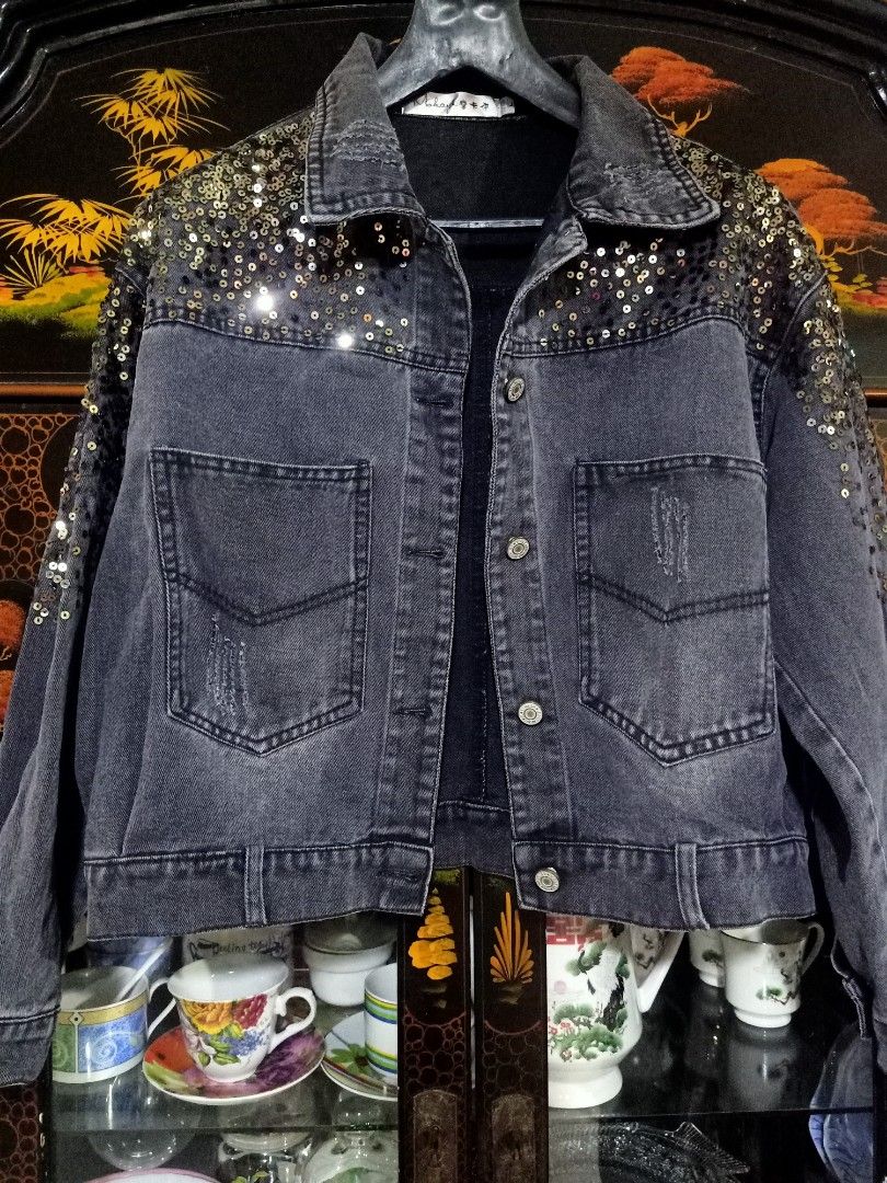 Sequence denim jacket, Women's Fashion, Coats, Jackets and Outerwear on ...