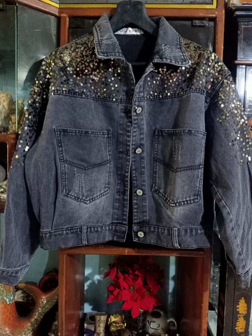 Sequence denim jacket, Women's Fashion, Coats, Jackets and Outerwear on ...