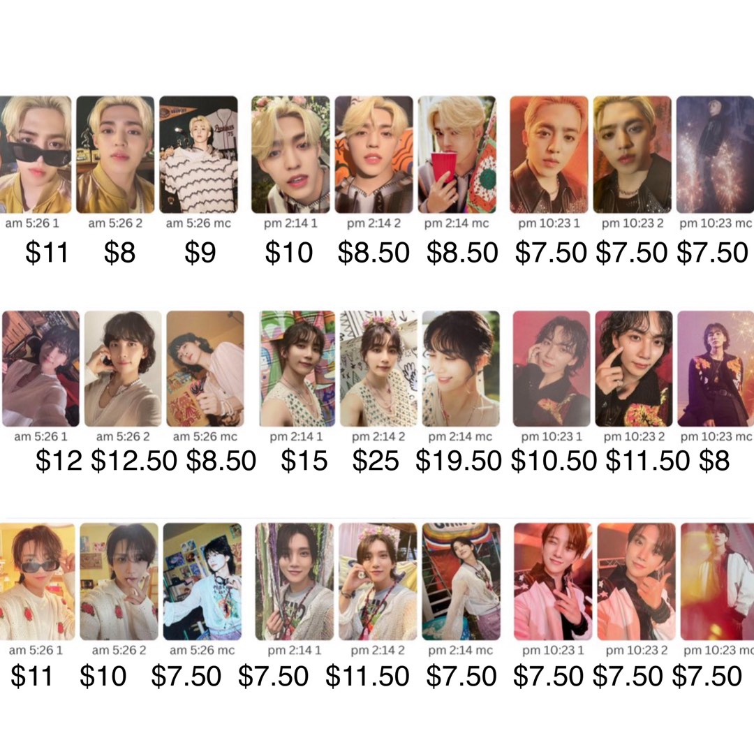 PRICE UPDATED - WTS SEVENTEEN SVT Seventeenth Heaven Carat Album PC Photocard Sourcing Korea ...