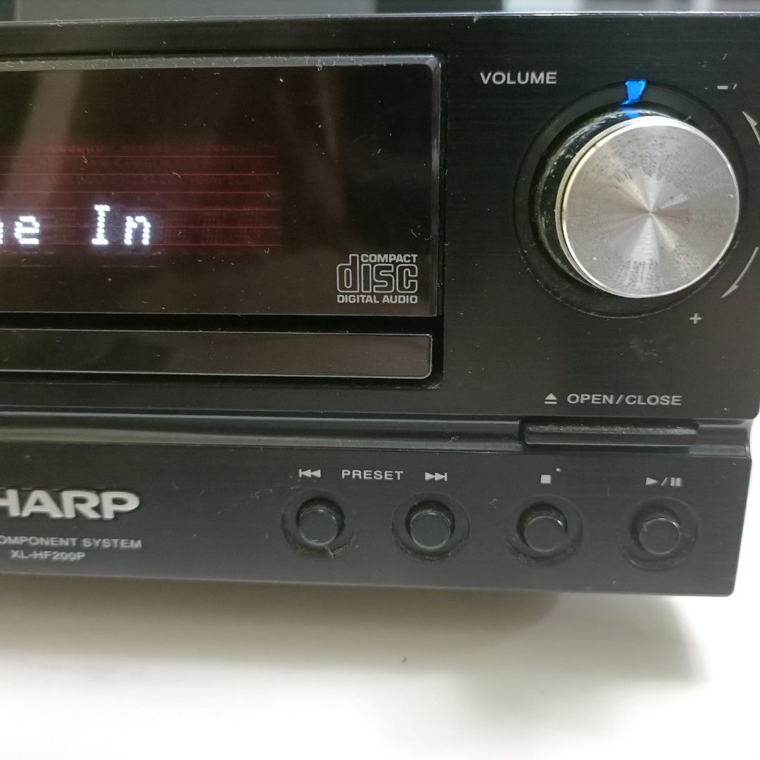 Sharp HiFi head unit with Philips speakers, Audio, Other Audio Equipment on Carousell