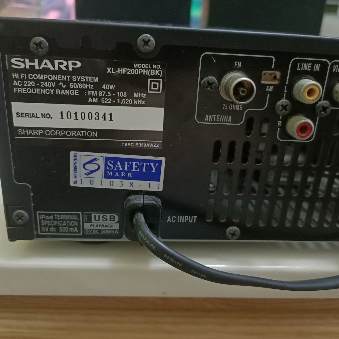 Sharp HiFi head unit with Philips speakers, Audio, Other Audio ...