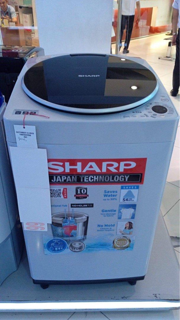 SHARP TOP LOAD AUTOMATIC WASHING MACHINE, TV & Home Appliances, Washing ...