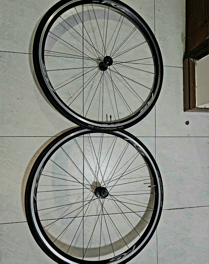 SHIMANO RS 100 WHEELSET ROAD BIKE RIM BRAKE, Sports Equipment, Bicycles ...