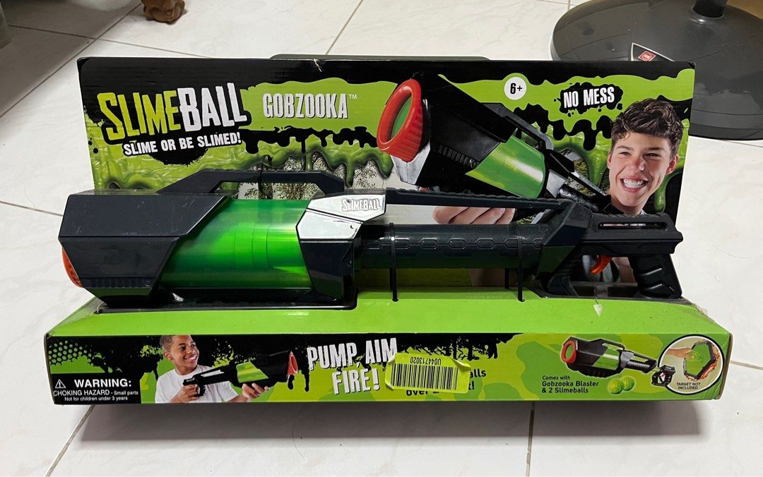 SLIMEBALL GOBZOOKA AIR BLASTER / PUMP AIM FIRE / HUGE AIR TANK / MOD ...