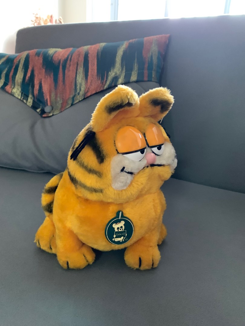 Soft Toy-Garfield, Hobbies & Toys, Memorabilia & Collectibles, Vintage ...