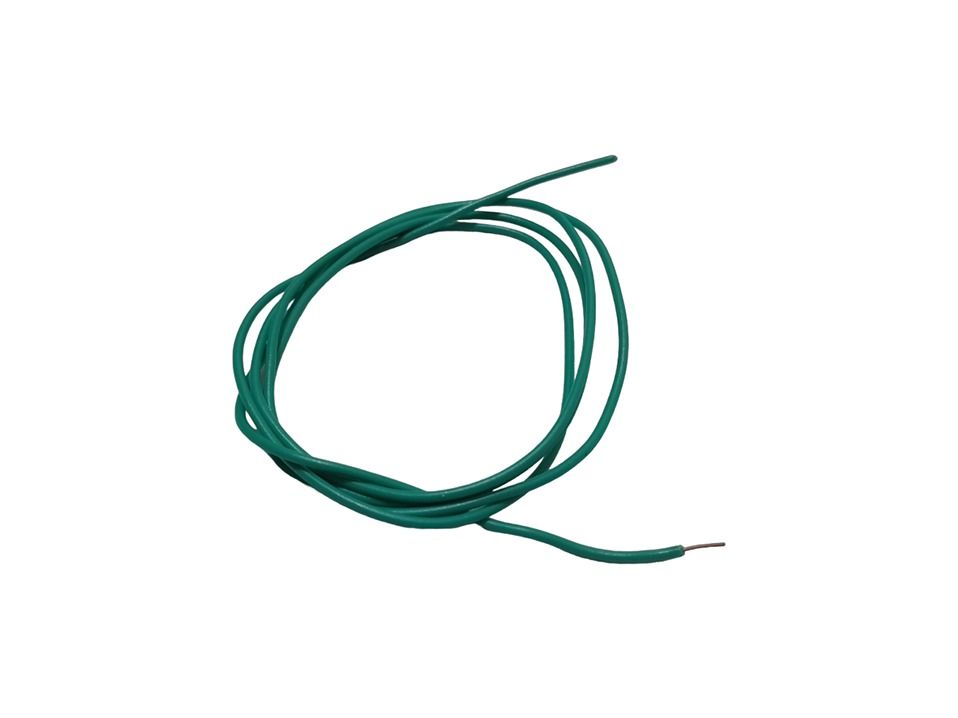 SOLID WIRE 22 AWG GREEN, ELECTRIC COPPER CABLE, BEST FOR LED / AUDIO ...