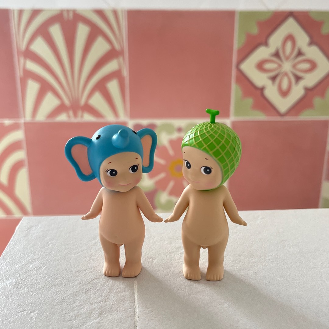 Sonny Angel Melon and Elephant Set, Hobbies & Toys, Toys & Games on ...
