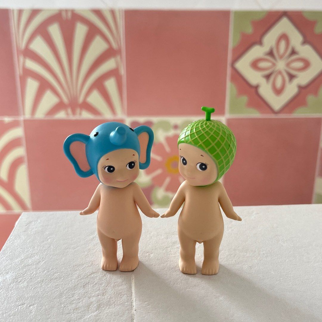 Sonny Angel Melon and Elephant Set, Hobbies & Toys, Toys & Games on ...