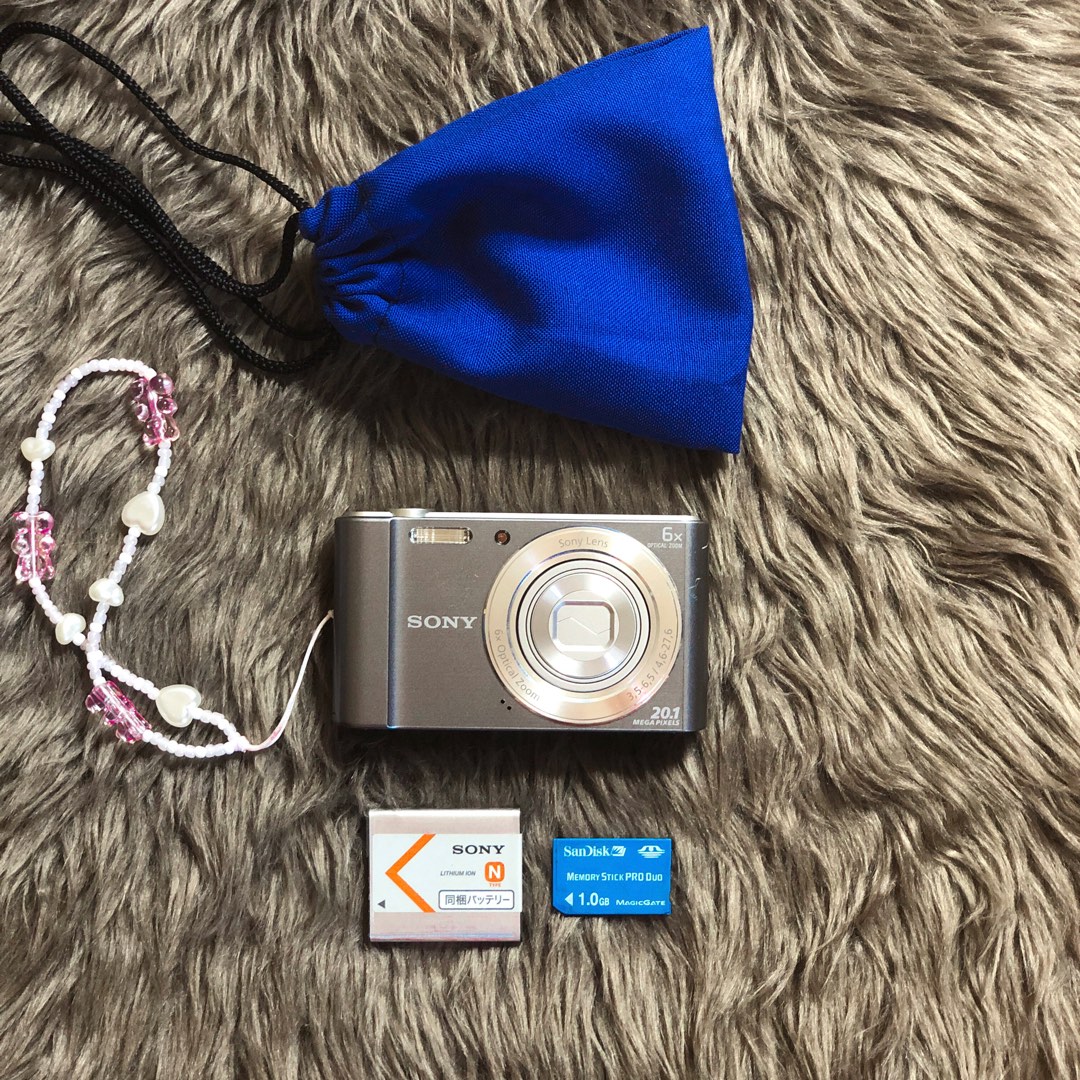 SONY CYBERSHOT DSC-W810 (Gray), Photography, Cameras on Carousell