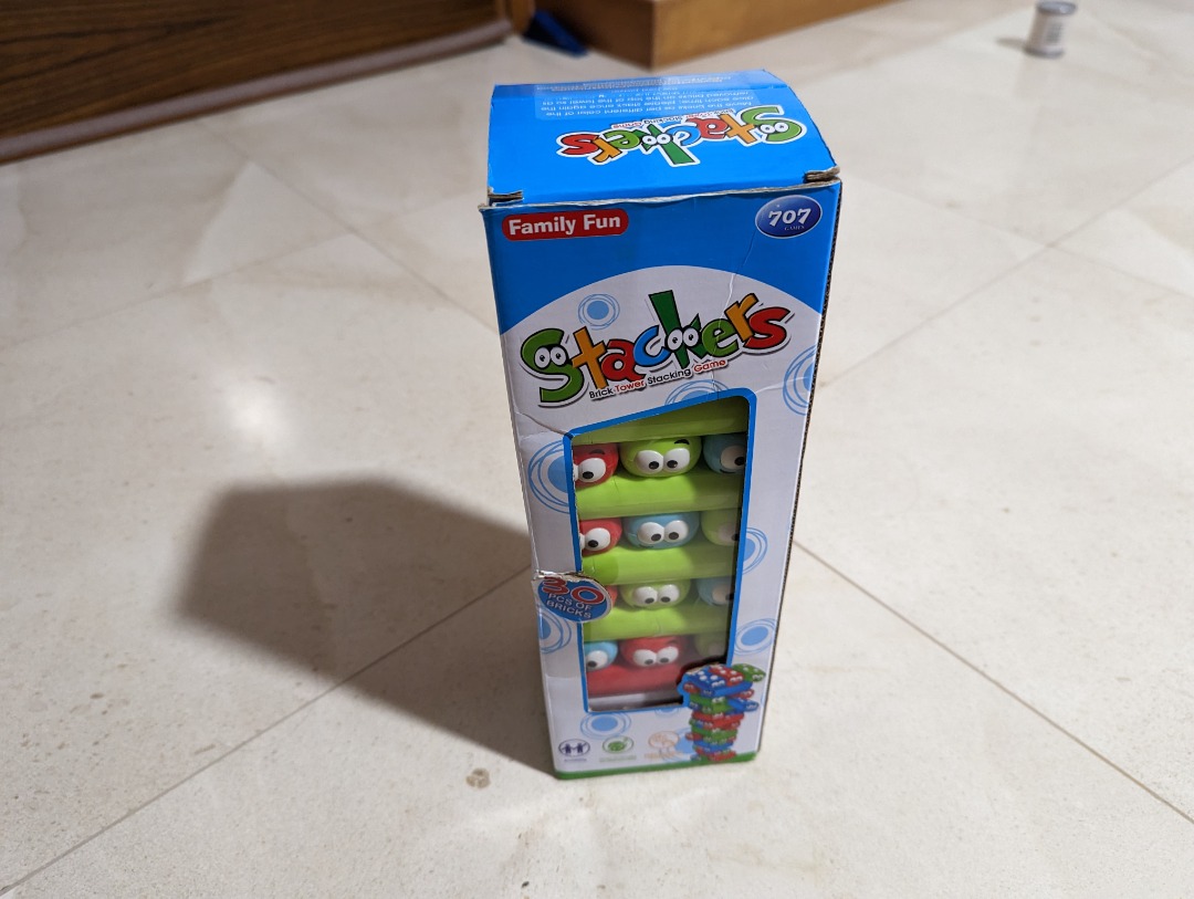 Stackers (Board game to bless), Hobbies & Toys, Toys & Games on Carousell