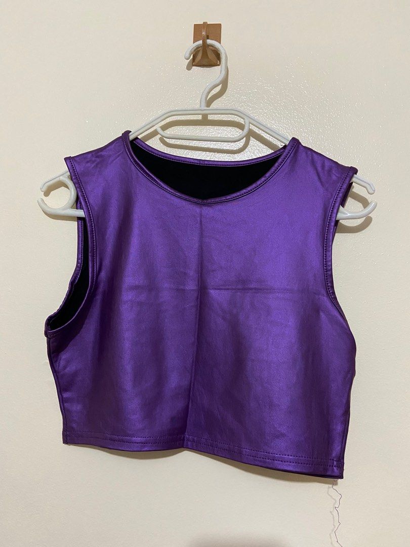 Starfire inspired shein purple/ violet coordinates with gloves, Women's ...