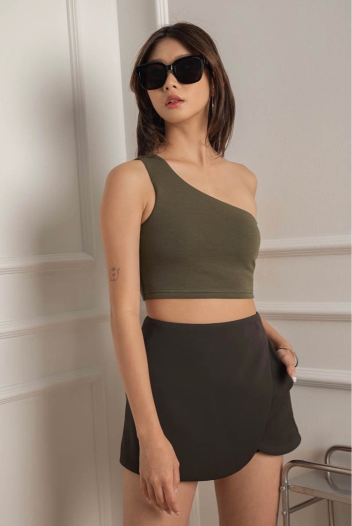 Supergurl Tobias Toga Top (Sepia Brown), Women's Fashion, Tops ...