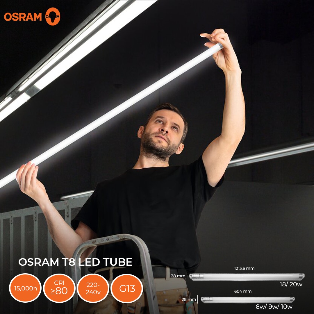 T8 LED tube | osram, Furniture & Home Living, Lighting & Fans, Lighting ...