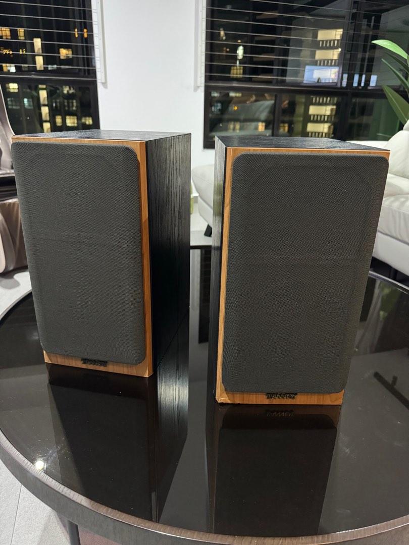 Tannoy Mercury M2 Cherry Bookshelf Speaker, Audio, Soundbars, Speakers & Amplifiers on Carousell