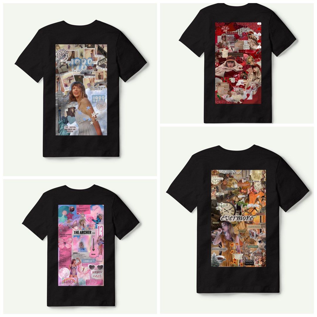 Taylor Swift Fan Merchandise, Men's Fashion, Tops & Sets, Tshirts ...